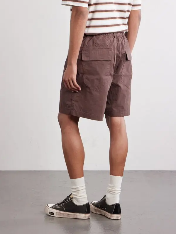 FRIZMWORKS Fatigue Straight-leg Cotton-blend Shorts