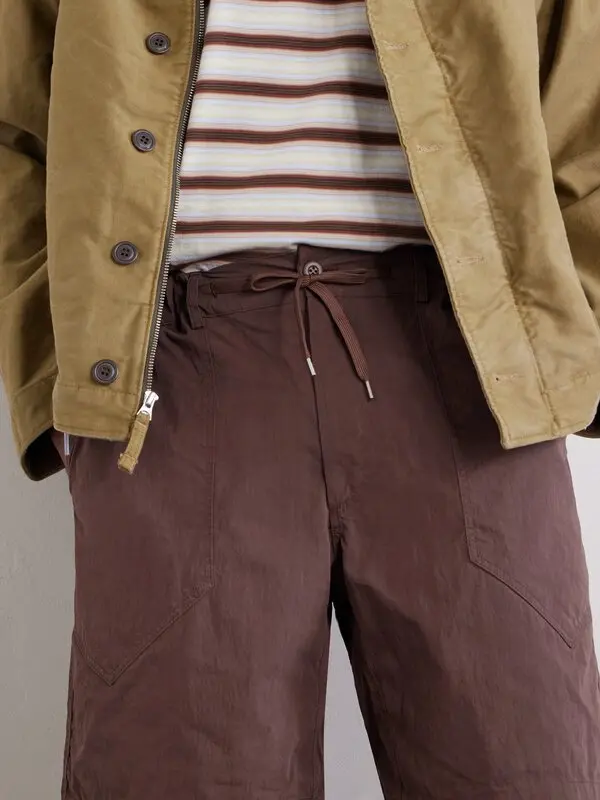 FRIZMWORKS Fatigue Straight-leg Cotton-blend Shorts