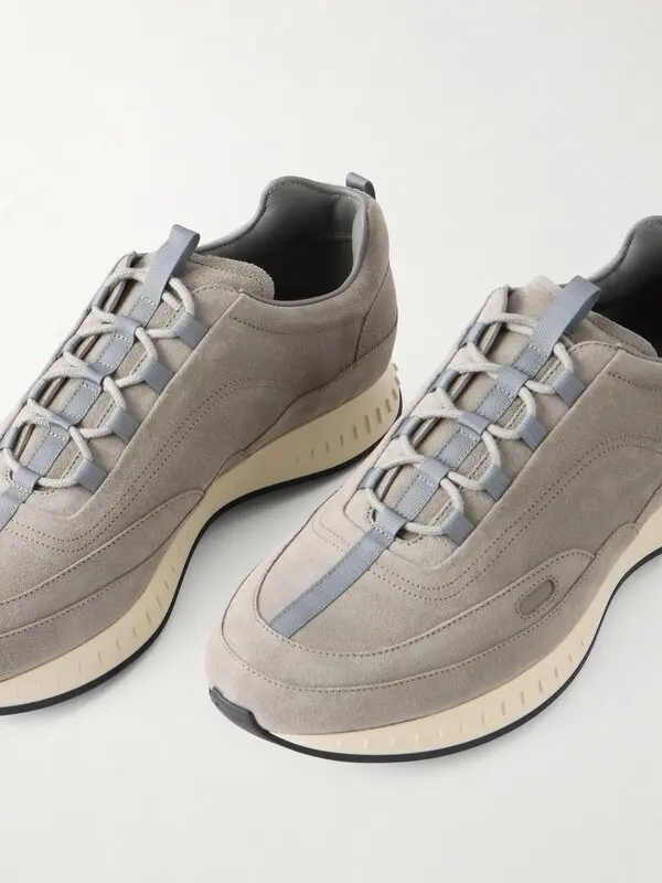 John Lobb Laced Stream Sneakers - Gray