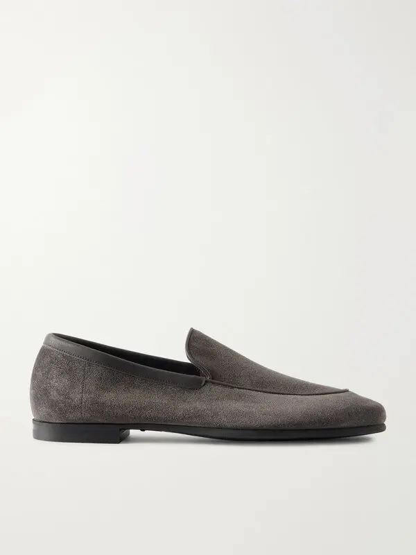 John Lobb Tyne Ii Suede Loafers