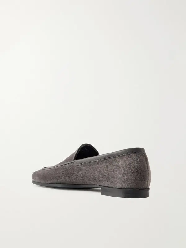 John Lobb Tyne Ii Suede Loafers
