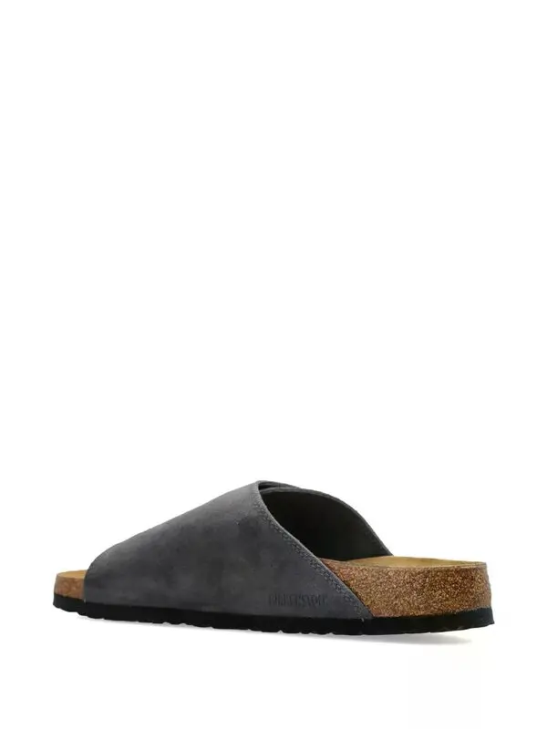 BIRKENSTOCK Solana Vl Suede Sandals - Grey