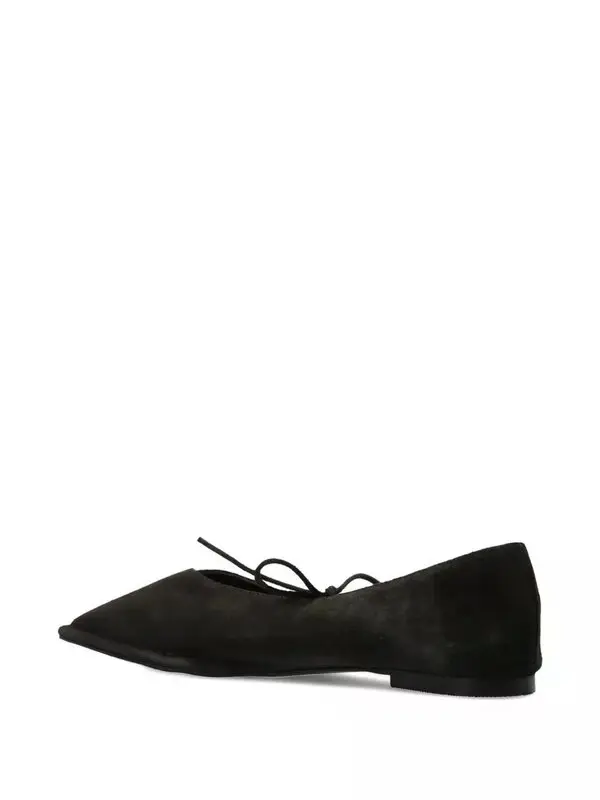 ALOHAS Sway Suede Ballet Flats - Brown