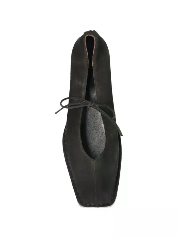 ALOHAS Sway Suede Ballet Flats - Brown