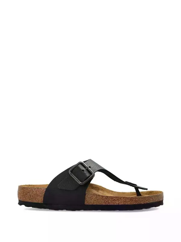 BIRKENSTOCK Ramses Leather Sandals With Wire Buckle - Black