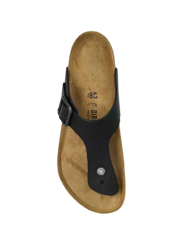 BIRKENSTOCK Ramses Leather Sandals With Wire Buckle - Black