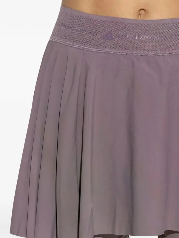 Adidas By Stella McCartney Pleated Mini Skorts