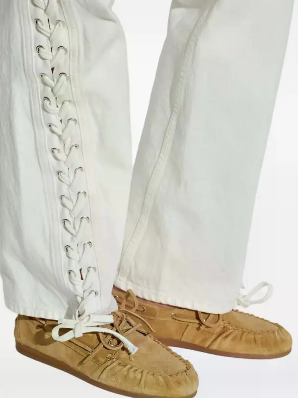 ALOHAS Rowan Suede Loafers - Neutrals