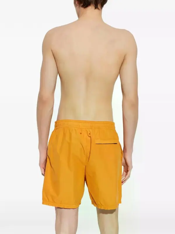Stone Island Elasticated Swim Shorts - Orange