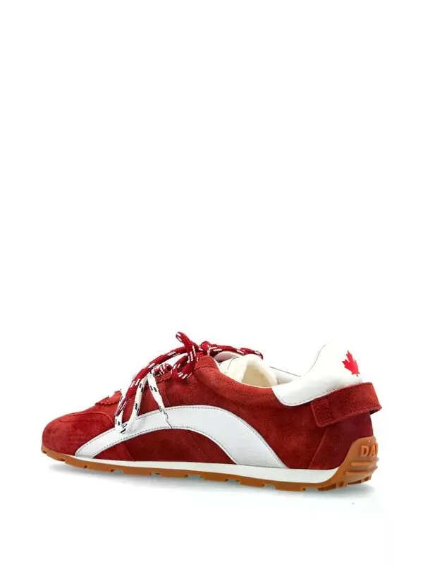 Dsquared2 Contrast Panelled Sneakers - Red