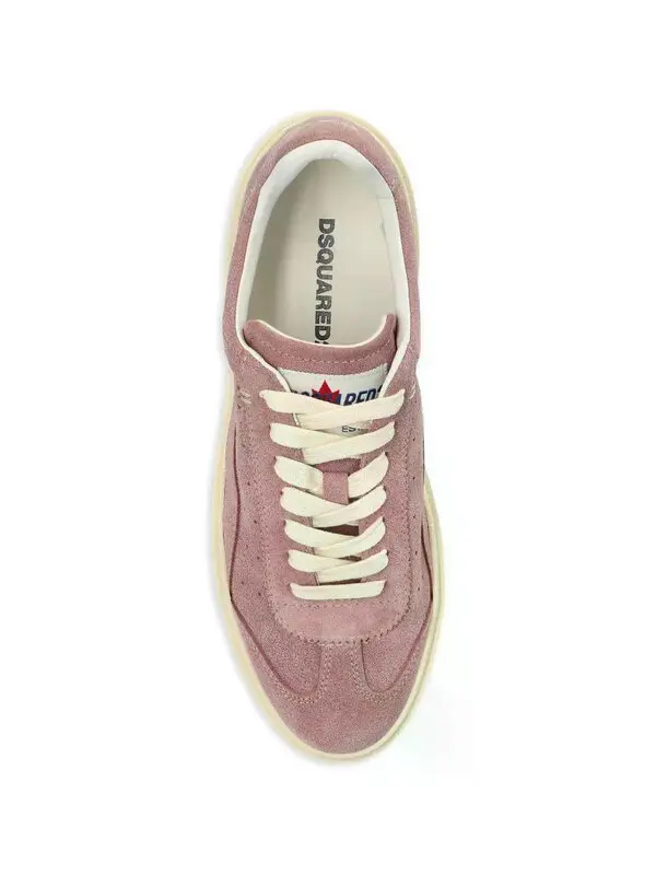 Dsquared2 Leather Rider Sneakers - Pink
