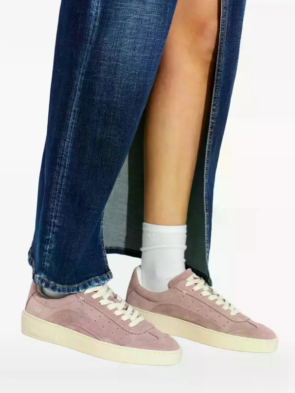 Dsquared2 Leather Rider Sneakers - Pink
