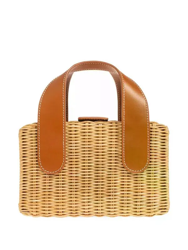 Rodo Raffia Top Handle Bag