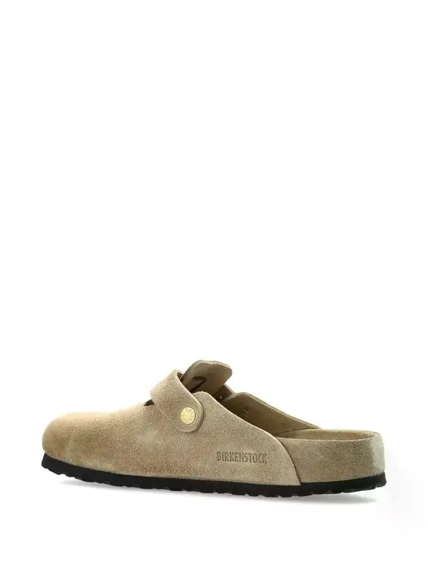 BIRKENSTOCK Boston Buckle Mules - Neutrals
