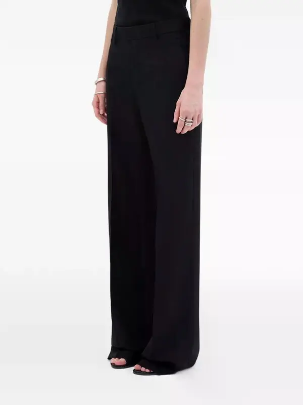ANN DEMEULEMEESTER Maaike Flared-leg Trousers