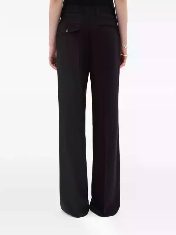 ANN DEMEULEMEESTER Maaike Flared-leg Trousers