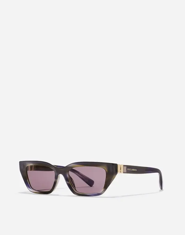 Dolce & Gabbana Dg Hinge Sunglasses - Striped Olive