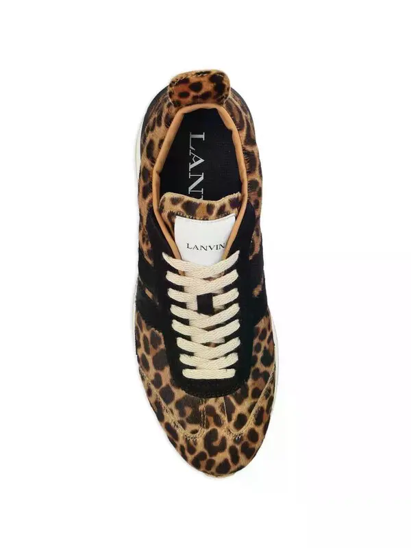 LANVIN Animal-print Sneakers