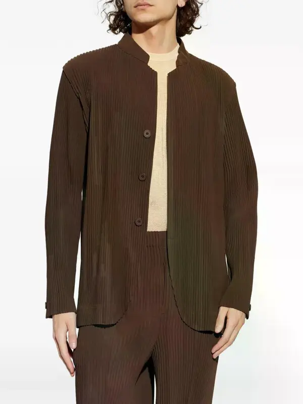 Issey Miyake Button Plissé Jacket