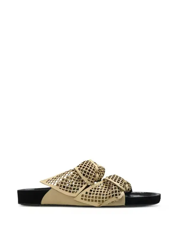 Isabel Marant Étoile Lennyo Knot Sandals - Neutrals