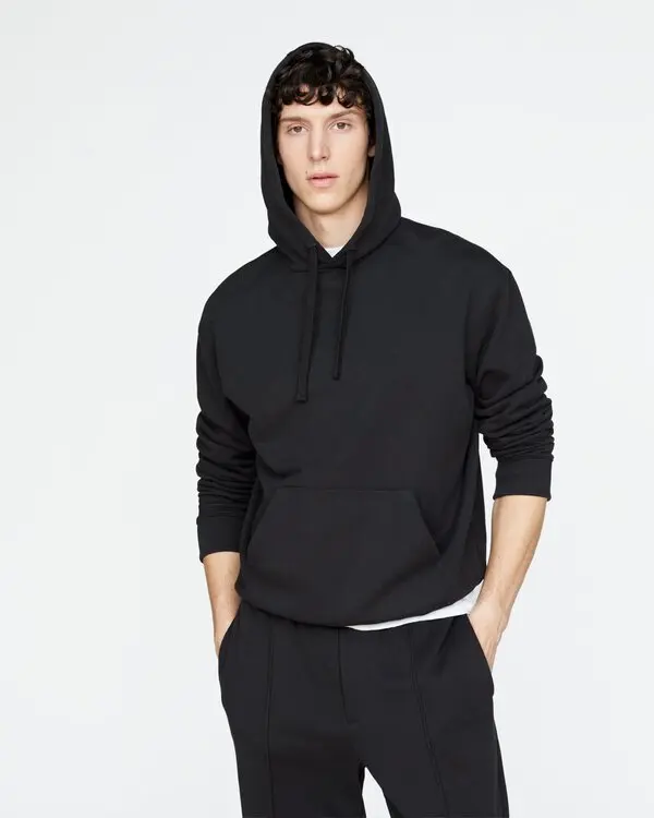 ATM Anthony Thomas Melillo Pullover Hoodie - Black