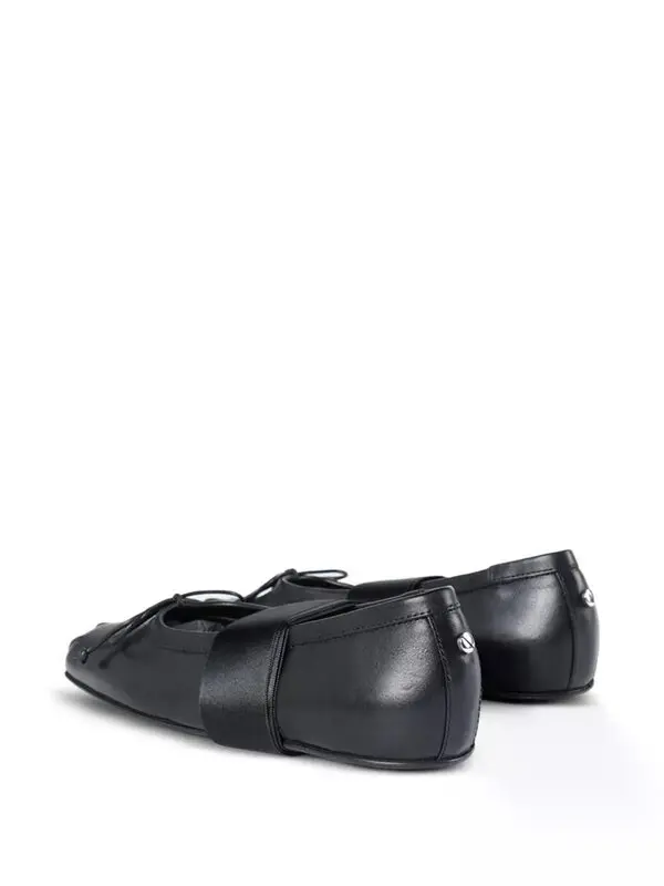 ANN DEMEULEMEESTER Paloma Ribbon Calfskin Ballet Flats