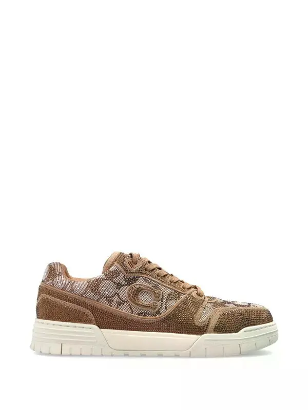 COACH Pattern Lace-up Sneakers