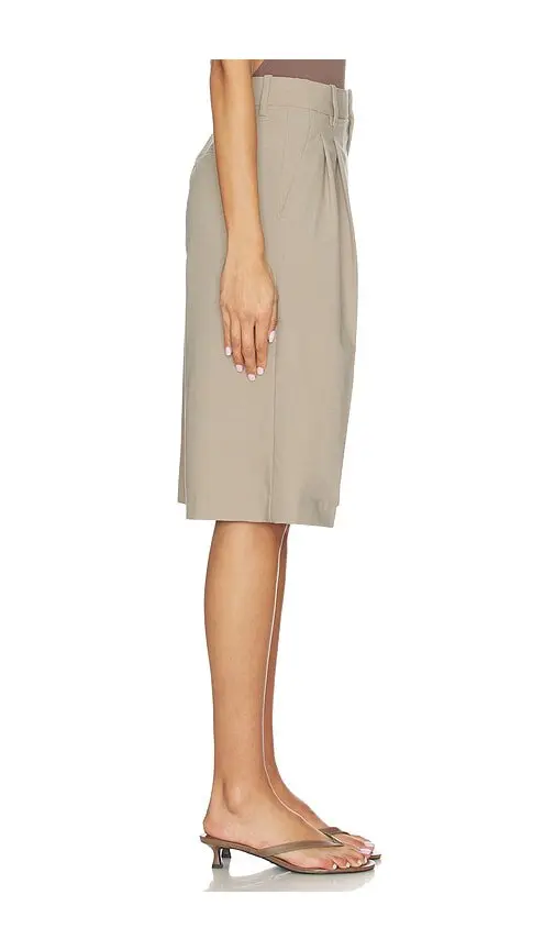 EAVES Colby Long Short - Taupe