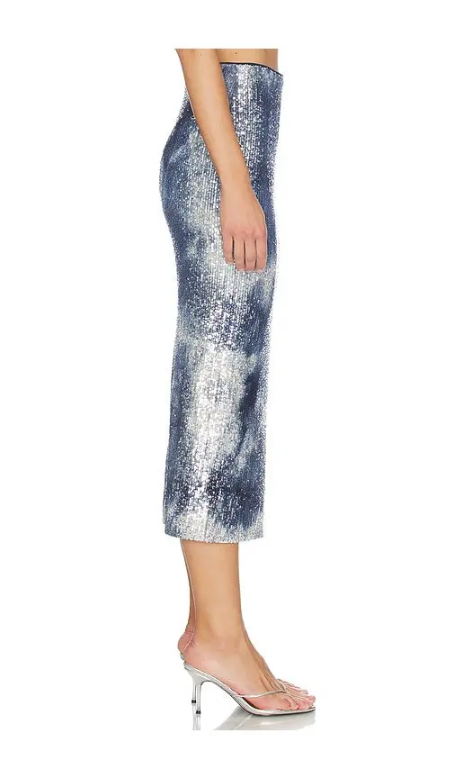 Le Superbe Shibori Shine Liza Skirt