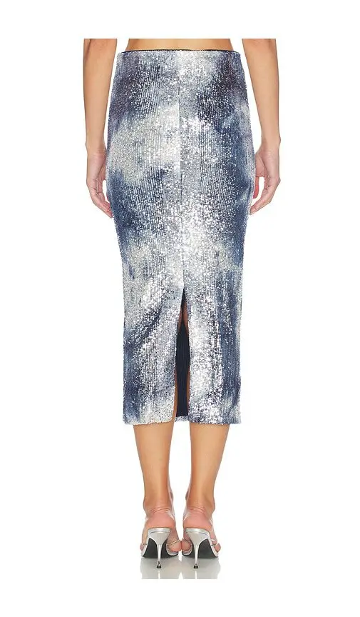 Le Superbe Shibori Shine Liza Skirt