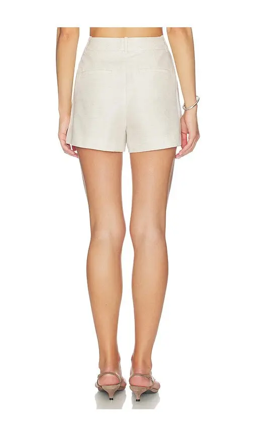 Good American Linen Trouser Shorts
