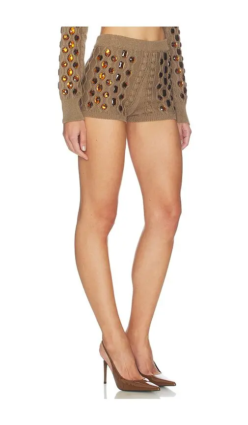 Giuseppe Di Morabito Knitted Short - Brown