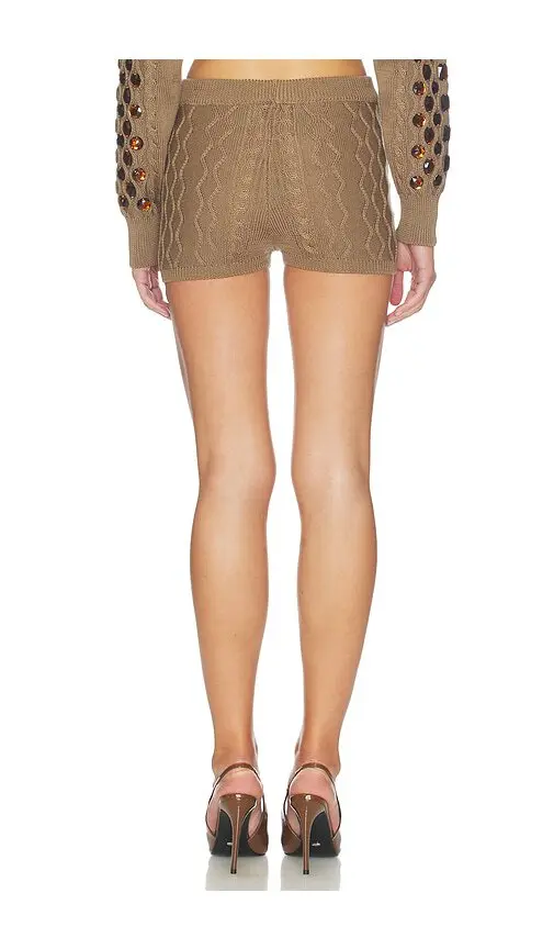 Giuseppe Di Morabito Knitted Short - Brown
