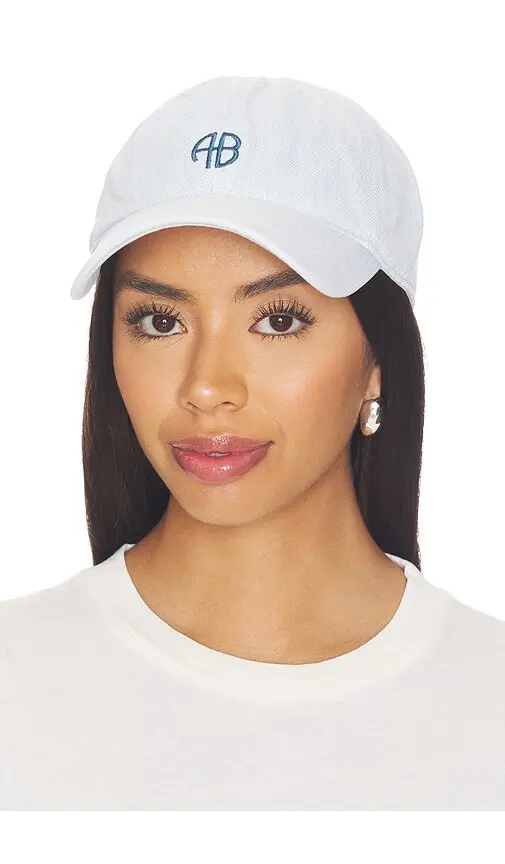 ANINE BING Jeremy Baseball Cap - Lucid Blue
