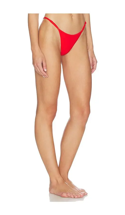 TROPIC OF C Luna Bikini Bottom - Tomato