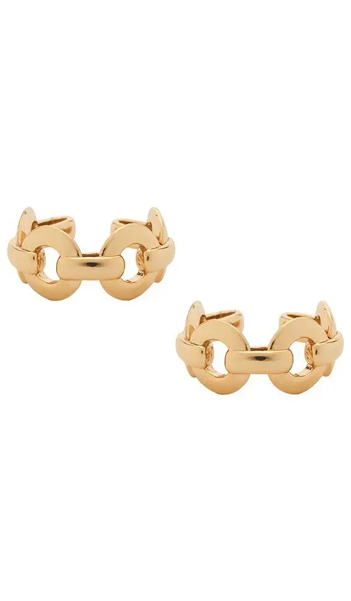 JENNIFER FISHER Link Cuff Earring - Yellow Gold