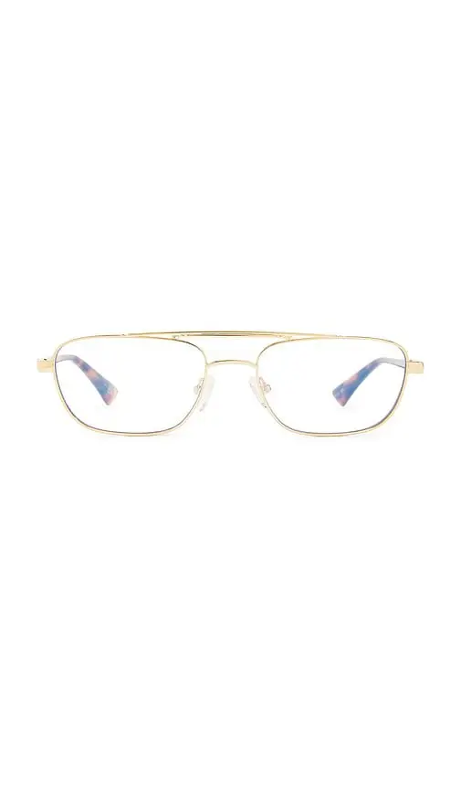 Le Specs Le Mimi Metallic Eyeglasses - Gold