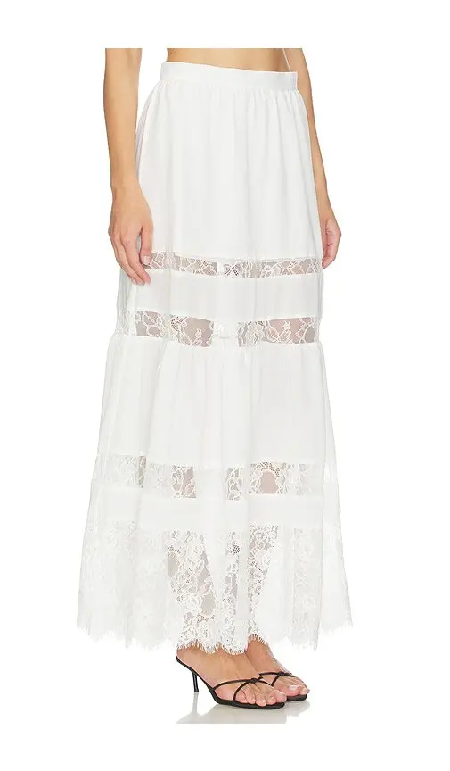 FLEUR DU MAL Adeline Maxi Skirt