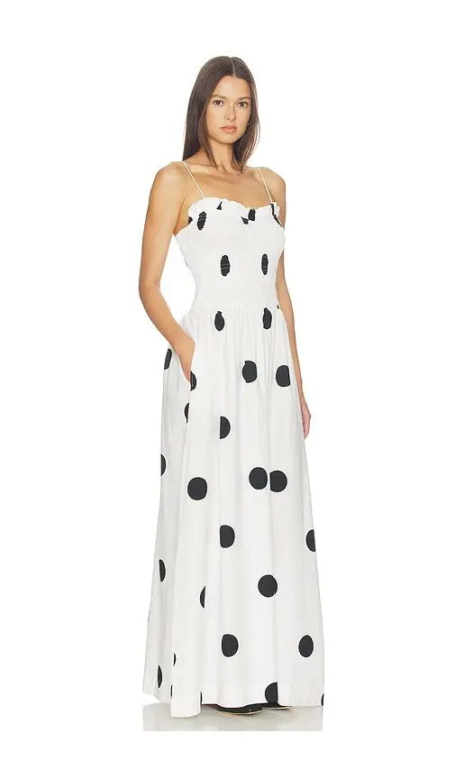 SWF Ruffled Bodice Maxi Dress
