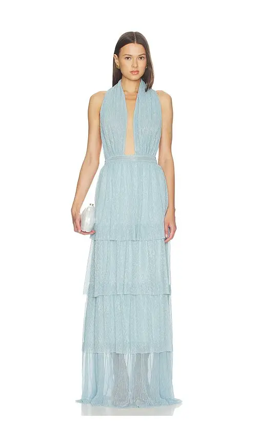L'IDEE Nammos Gown - Glacier Moonlight