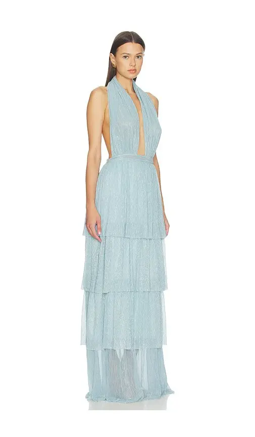 L'IDEE Nammos Gown - Glacier Moonlight