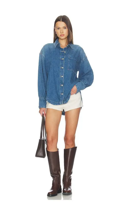 Free People We The Free Ashley Denim Shirt