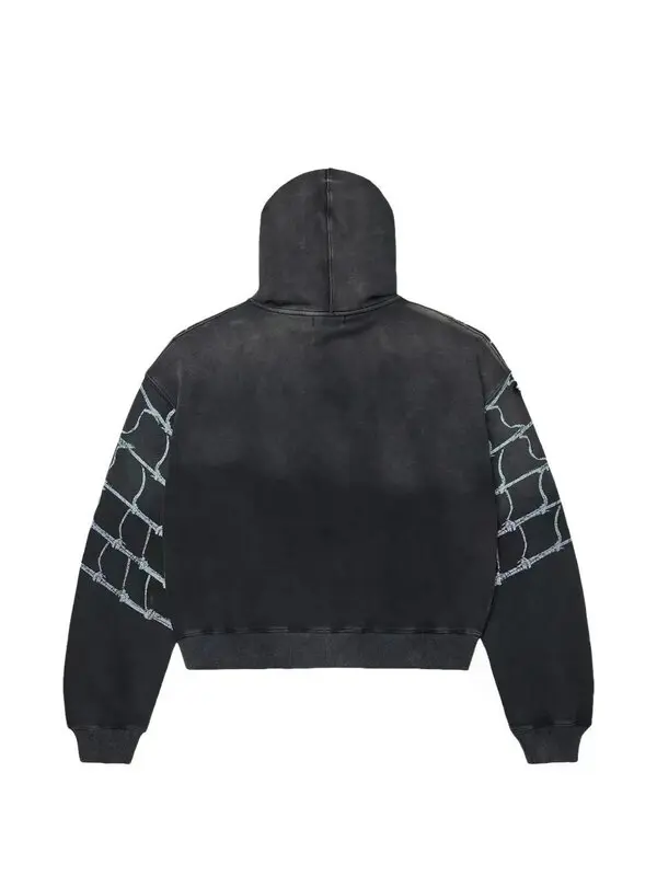 VALE FOREVER Big Widow Zip-up Hoodie