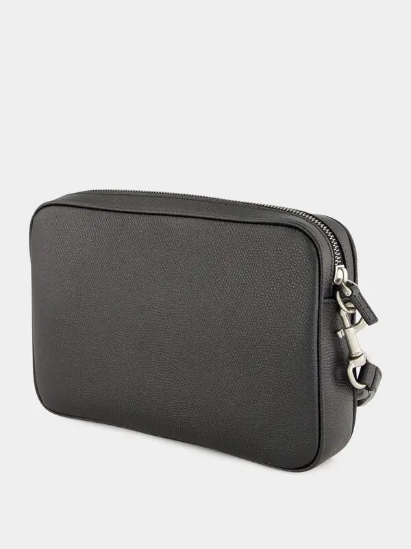 Valentino Garavani Leather Pouch With Vlogo Signature
