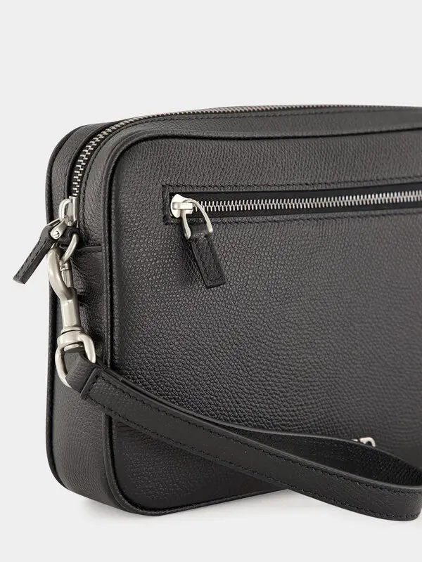 Valentino Garavani Leather Pouch With Vlogo Signature