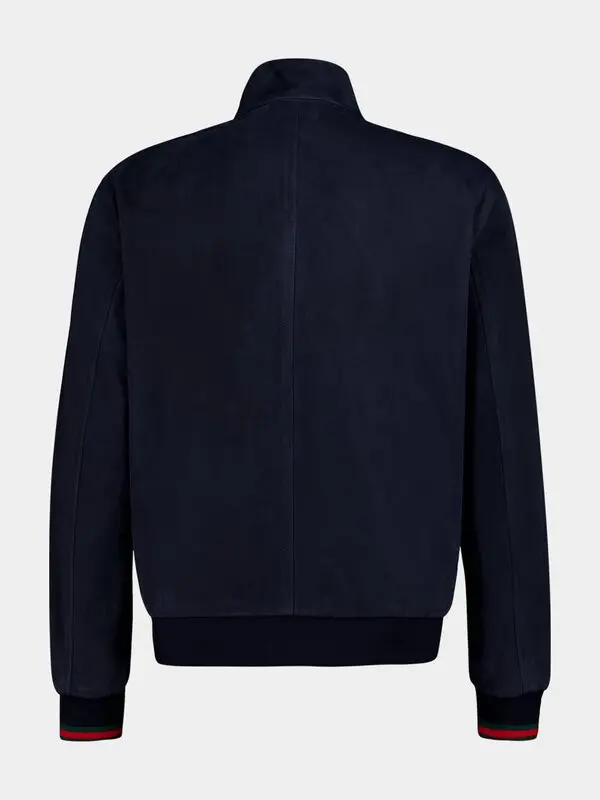 Gucci Suede Bomber Jacket