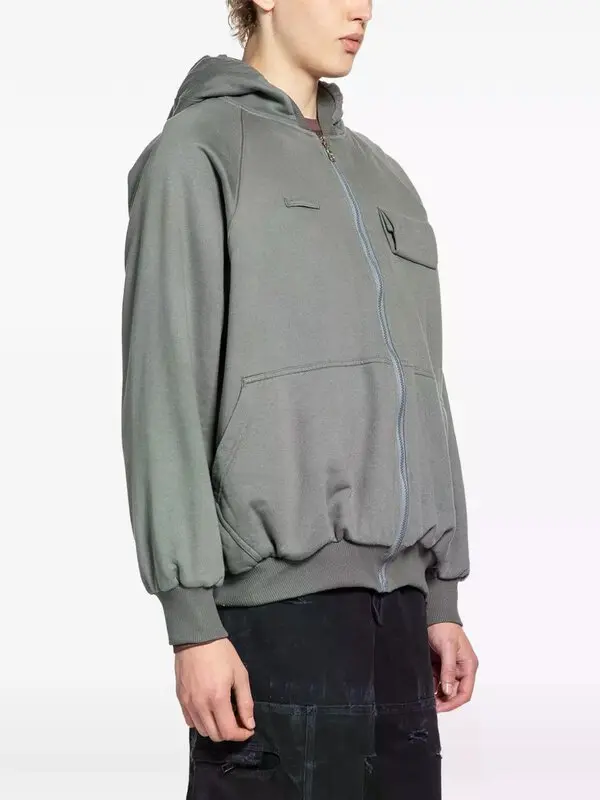 BRYAN JIMENEZ Zipped Hoodie