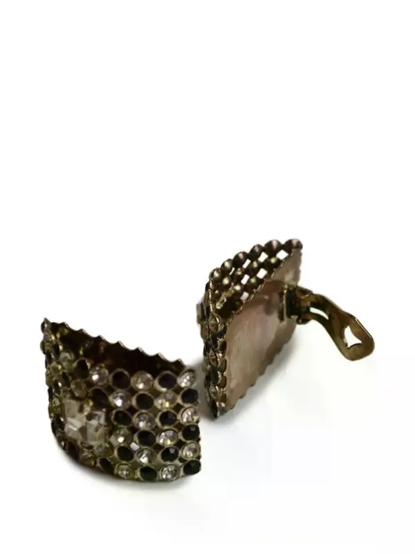 BOZART Rectangular Clip-on Earrings