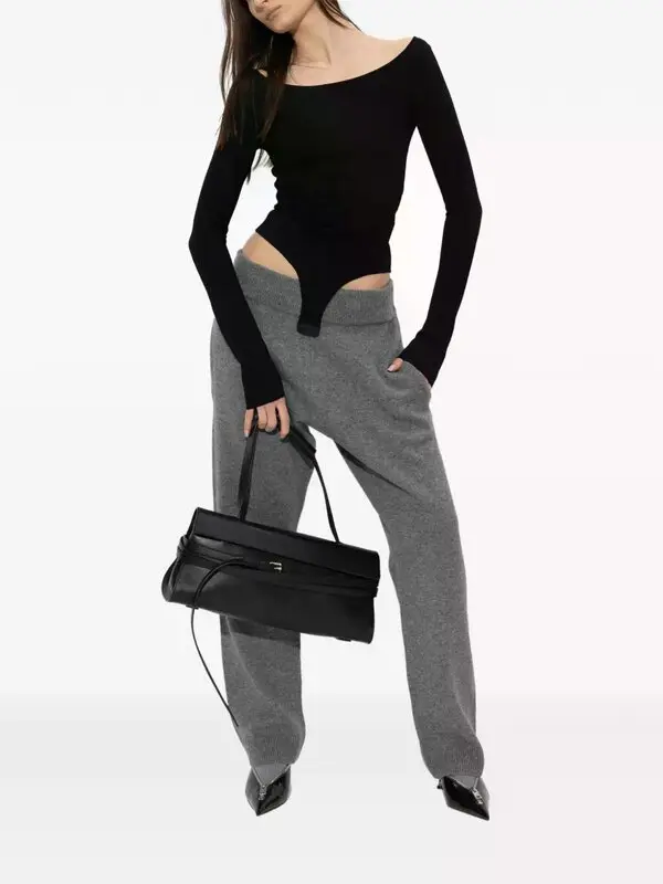 ENTIRE STUDIOS Long-sleeve Bodysuit - Black