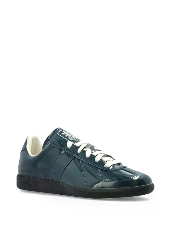 Adidas Lace-up Leather Sneakers - Blue